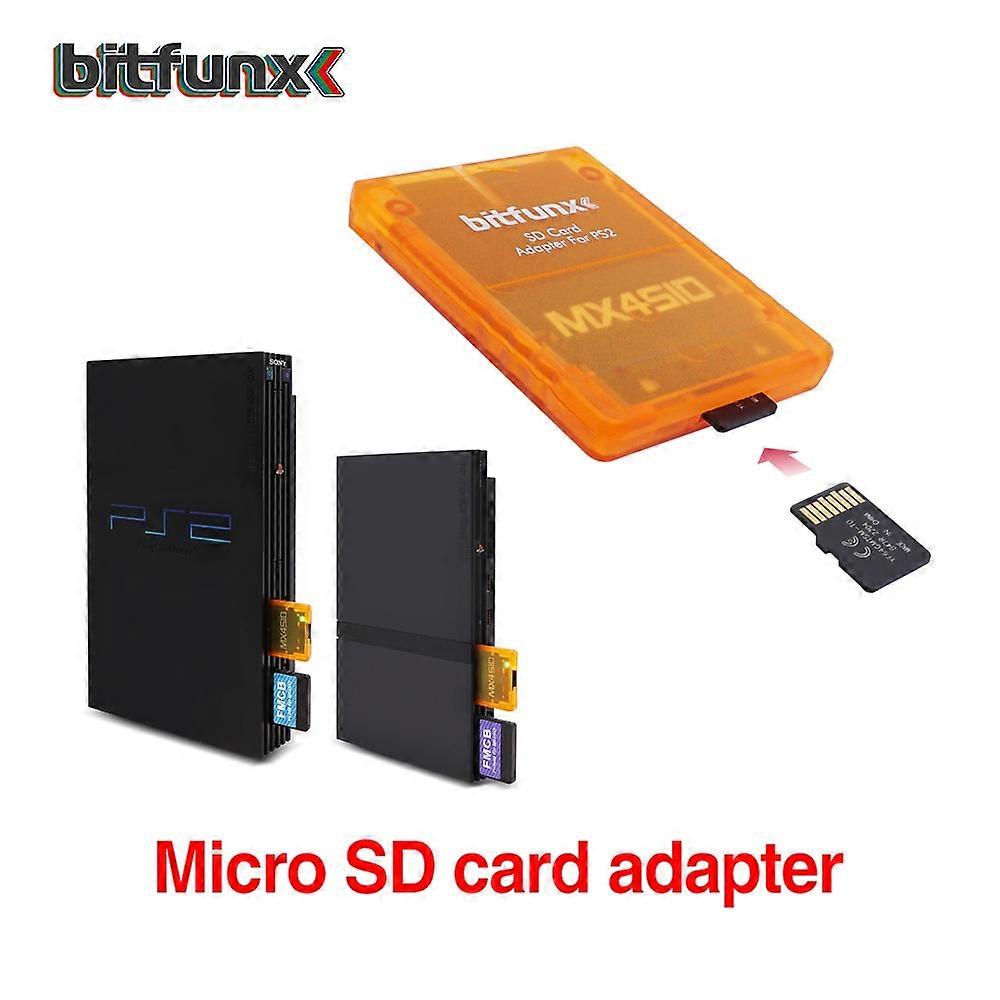 Bitfunx MX4SIO SIO2SD SD Card Adapter for PS2 SONY Playstation 2 Consoles | Fruugo UK