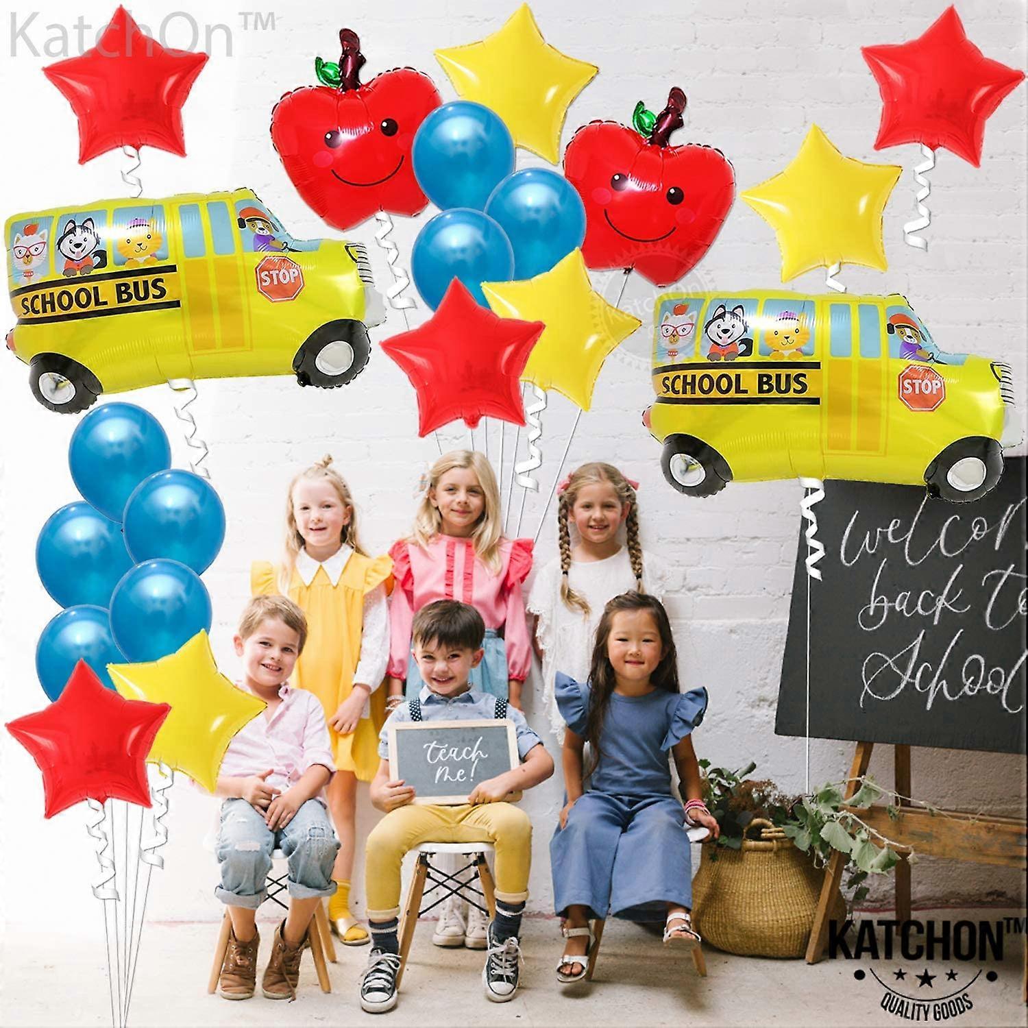 Back to School Balloons Set - Pack of 20, Back to School Decorations ...