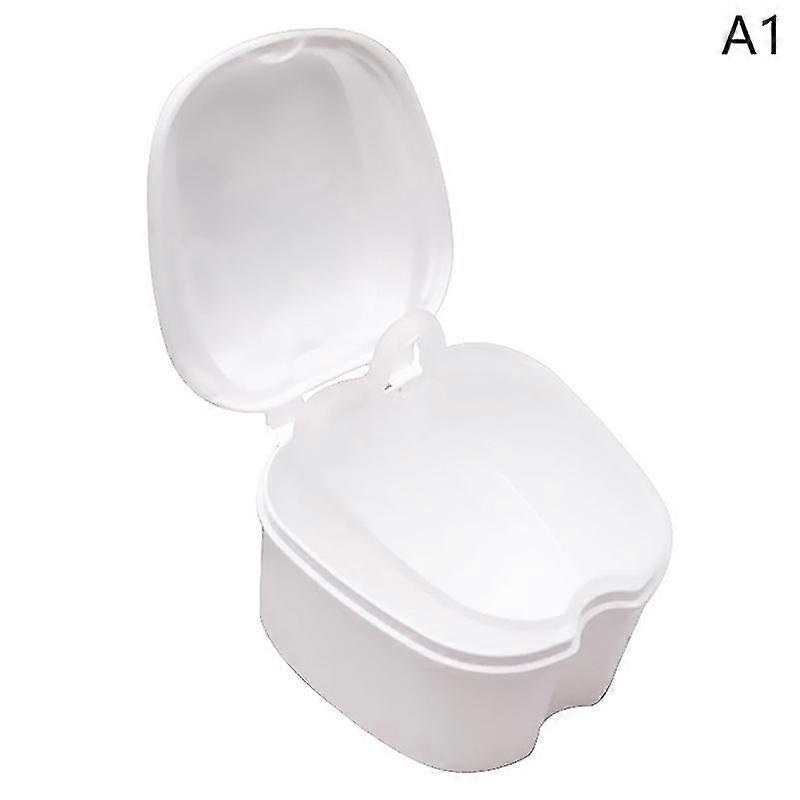 Oral Denture Care Bath Box Cleaning False Teeth Nursing With Hanging ...