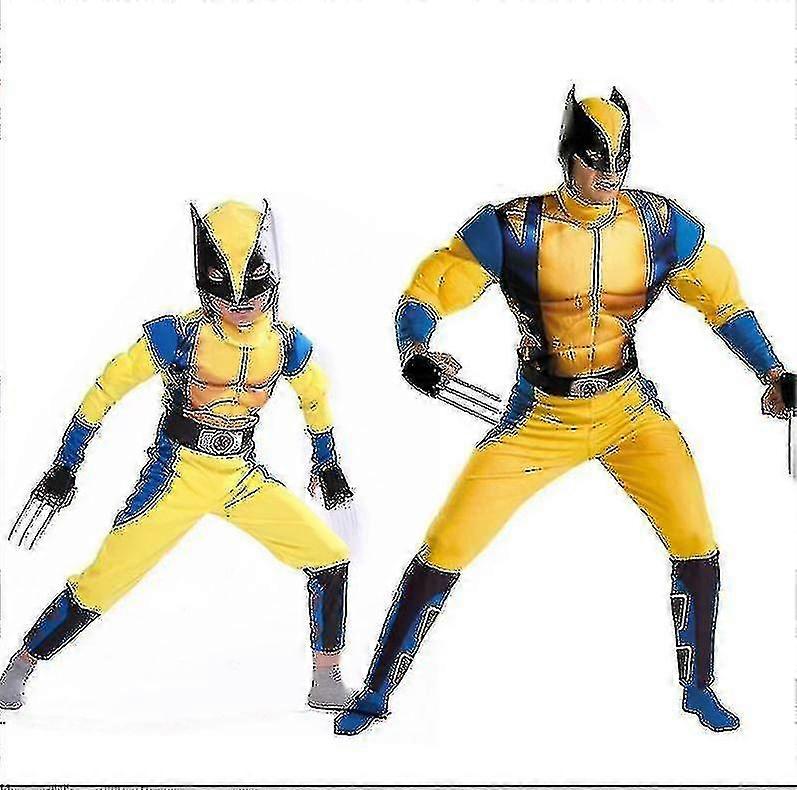 Wolverine Costume For Boys Deadpool 3 Wolverine Cosplay Costumes Top