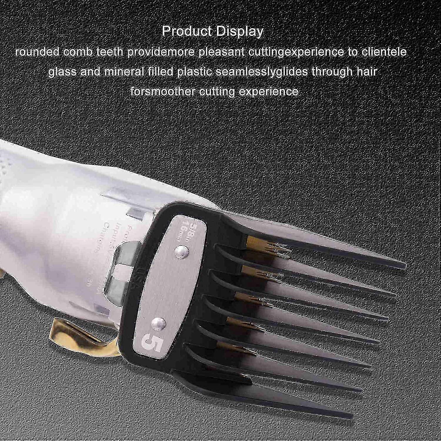 Clipper Guards Cutting Guides For Wahl Clipper With Metal Clip(pack Of ...