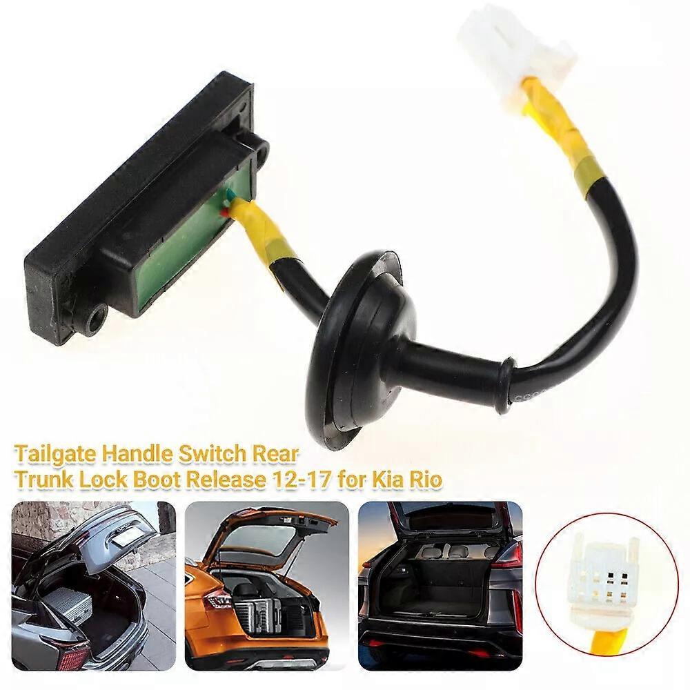 Tailgate Handle Switch Rear Trunk Lock Boot Release For 12-17 Kia Rio ...