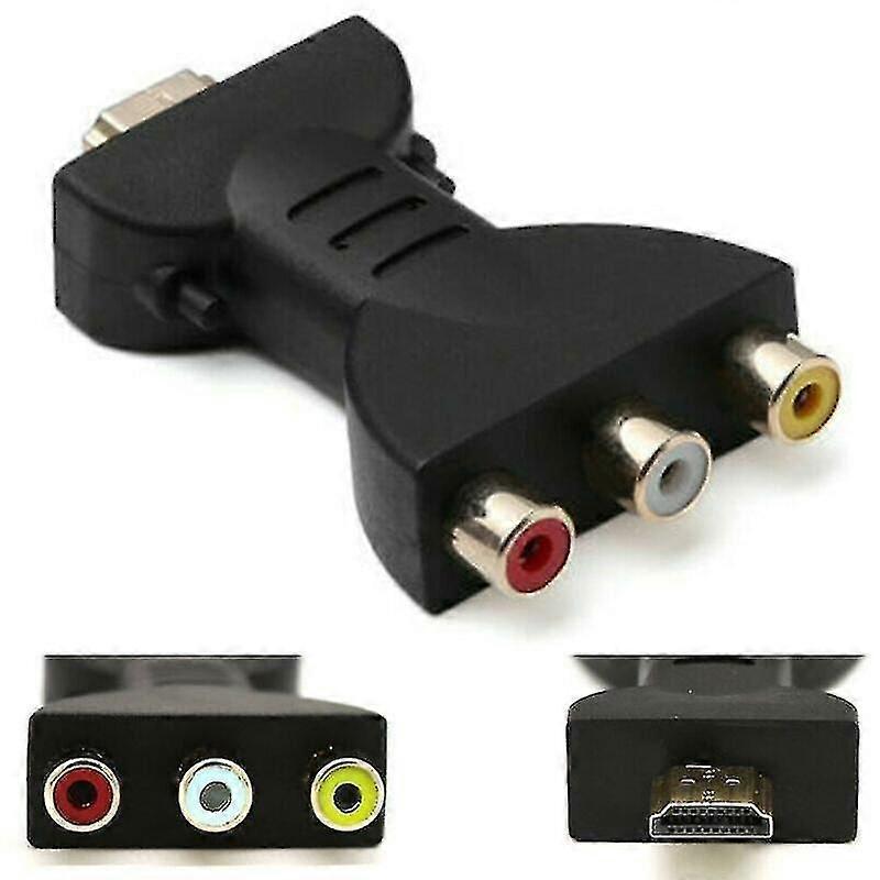 Hdmi Splitters Switches Hdmi Male To 3 Rca Female Composite Av Audio ...