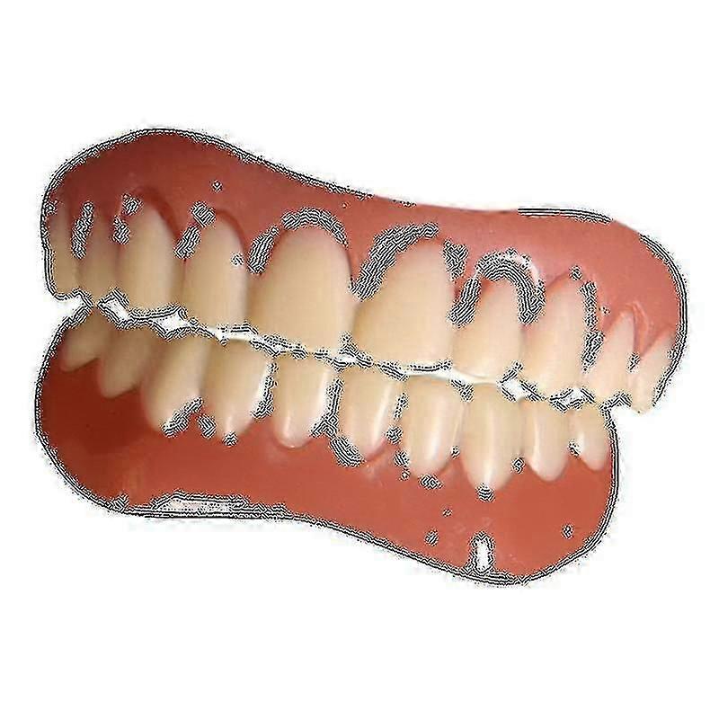 2 Sets Of Dentures, Upper And Lower Jaw Dentures, Natural And ...