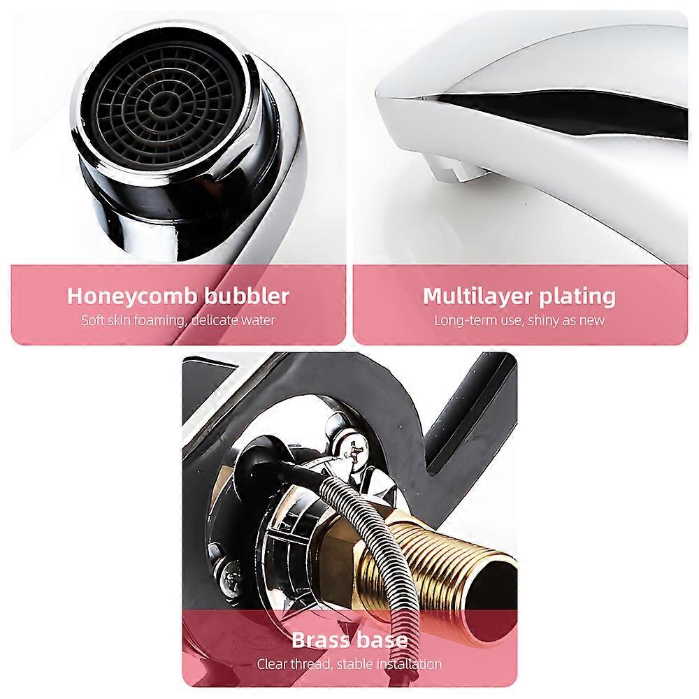 Automatic Sensor Faucet Infrared Alloy Single Cold Water Tap Smart ...