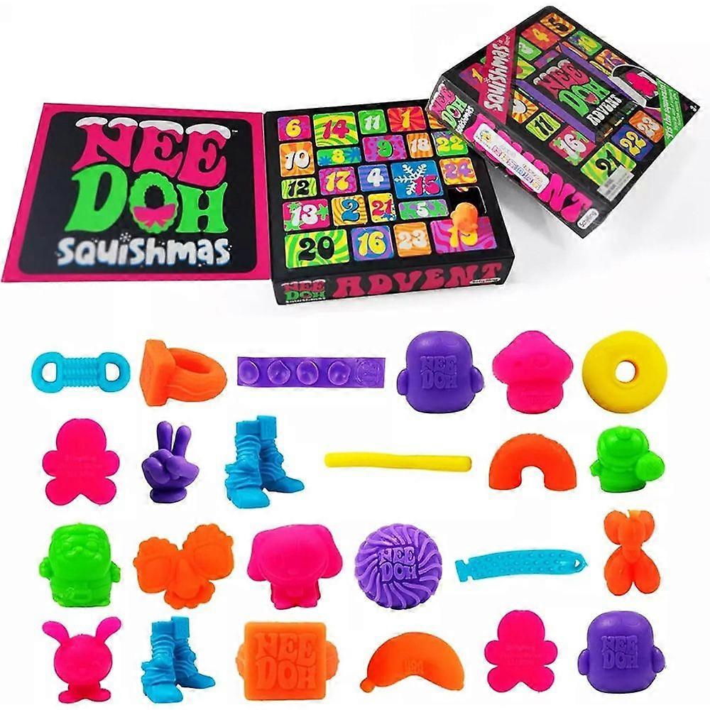 Nee Doh Squishmas Advent Calendar 2025, Christmas Squishy Advent ...