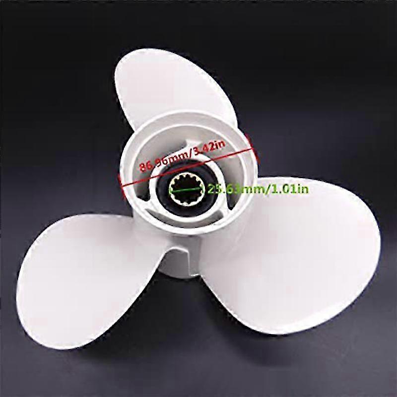 Marine Propeller Boat Parts 40-50HP Outboard Propeller 11 1/8 X 13-G ...