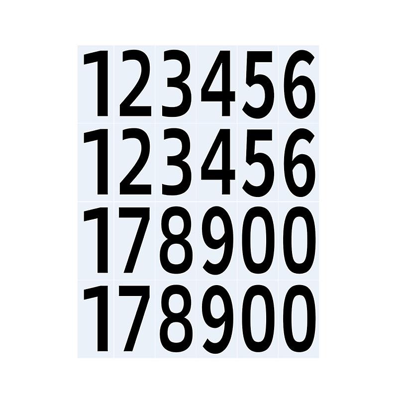 Vinyl Mailbox Number Stickers, Waterproof Numbers Stickers Anti-fading ...