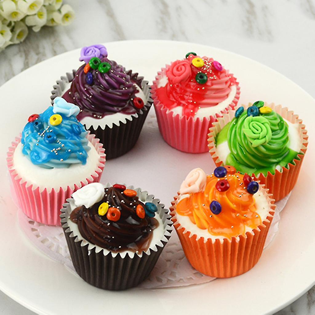 Realistic Artificial Fake Cake Cupcake Model Cup Display Photography ...
