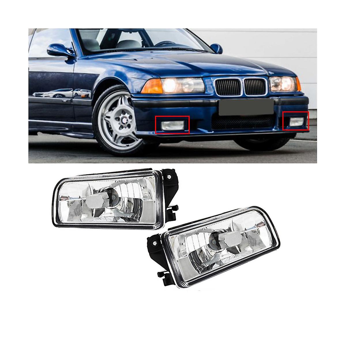 Left & Right Front Bumper Headlight Fog Housing for E36 318I 318Ti 1992 ...
