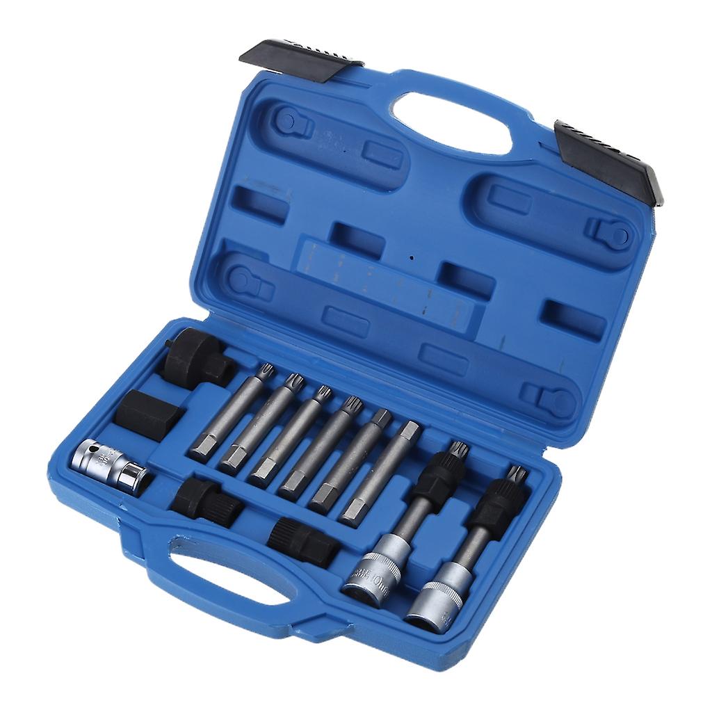 13 Pieces Alternator Freewheel Pulley Puller Removal Engine Auto Tool ...