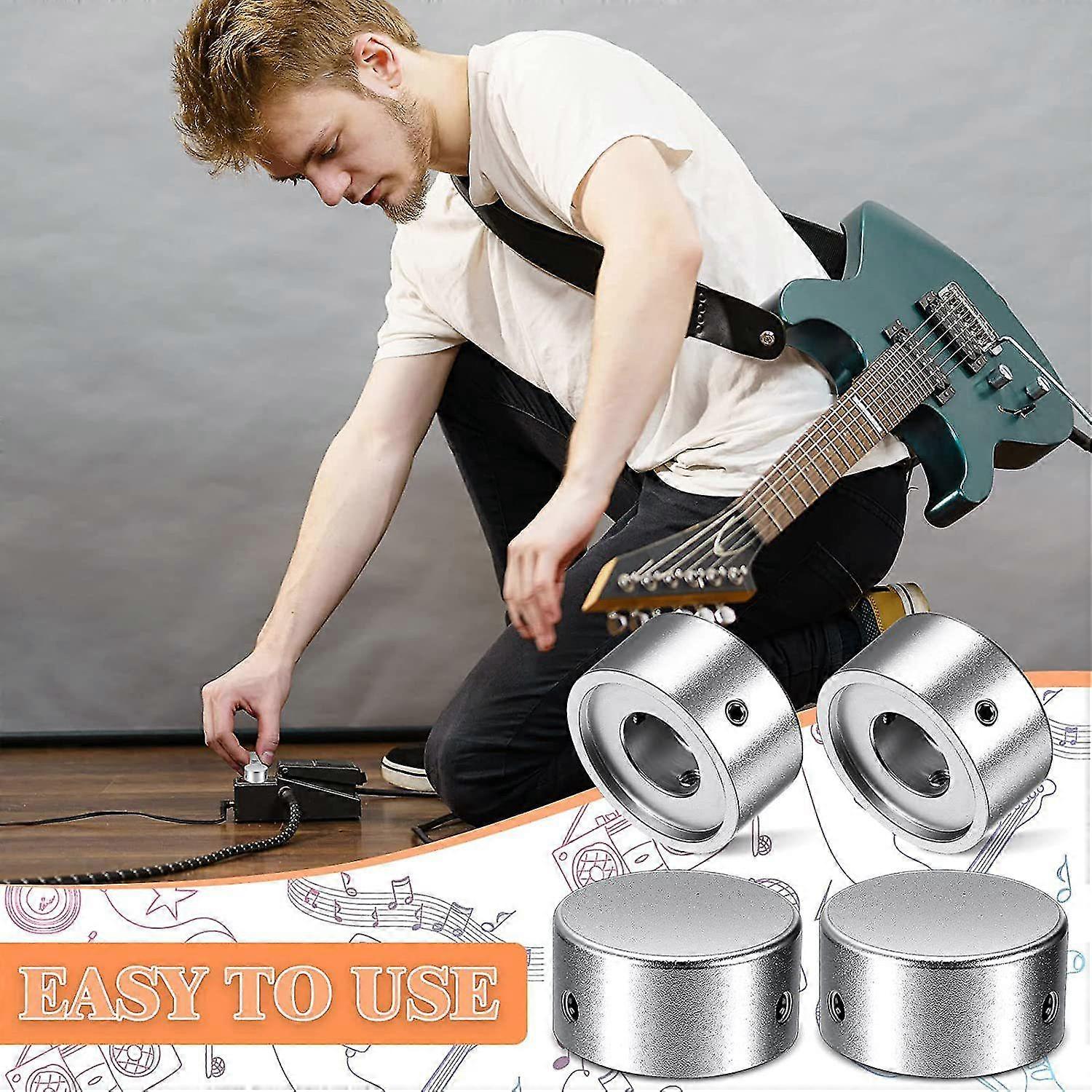 Effects Pedal Footswitch Topper, Barefoot Pedal Buttons, Guitar Effect ...