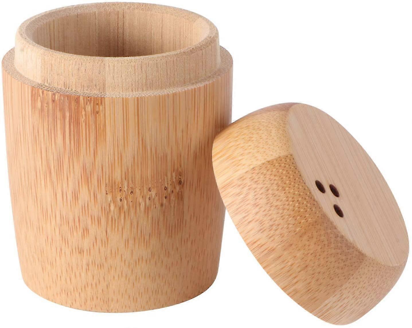 Bamboo Toothpick Dispenser Toothpick Boxes Decorative Toothpick Jar ...