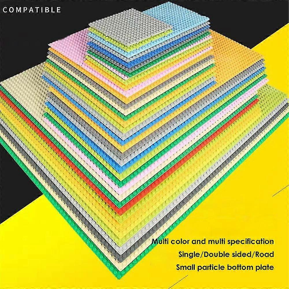 25.5 x 25.5cm Building Bricks Base Plate Construction Blocks Board ...