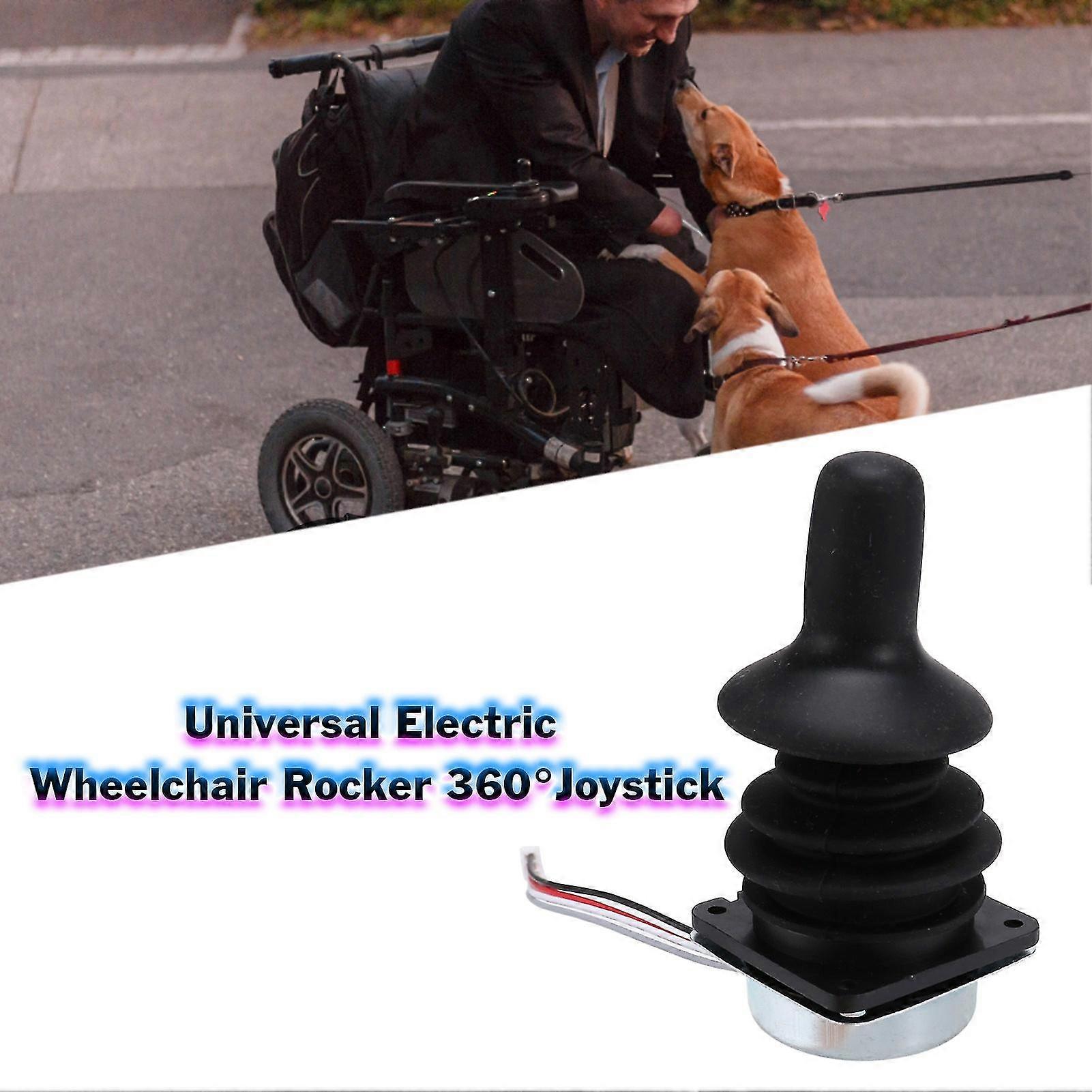 Universal Electric Wheelchair Rocker Joystick 360degree Rotation ...