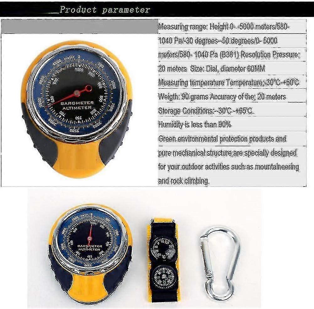 Hgbd-altimeter, Altimeter Watch, Barometer, Compass, Barometer ...