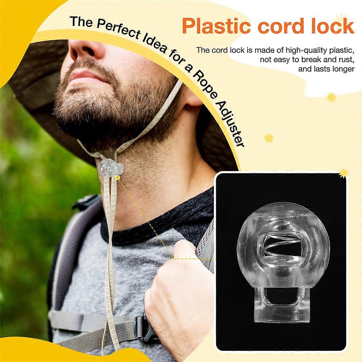 Plastic Toggle Spring Stop Single Hole String Cord Locks 10 Pcs Fruugo Uk