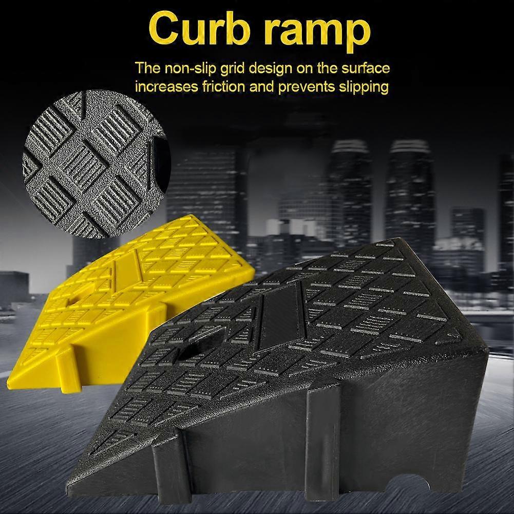 Portable Lightweight Curb Ramps Heavy Duty Plastic Threshold Ramp Mat ...