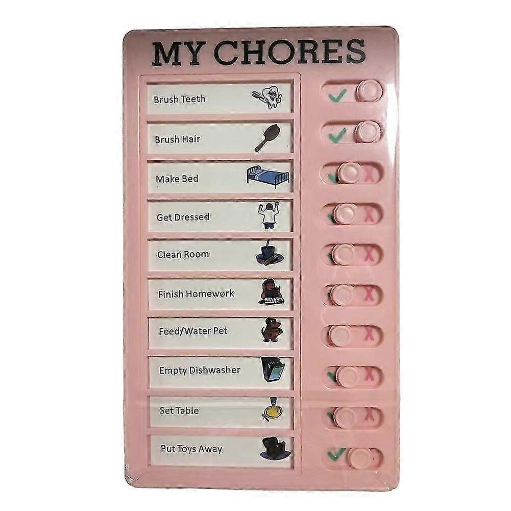 4 Pieces Chore Chart for Kids to do List Chores Checklist Task Board ...