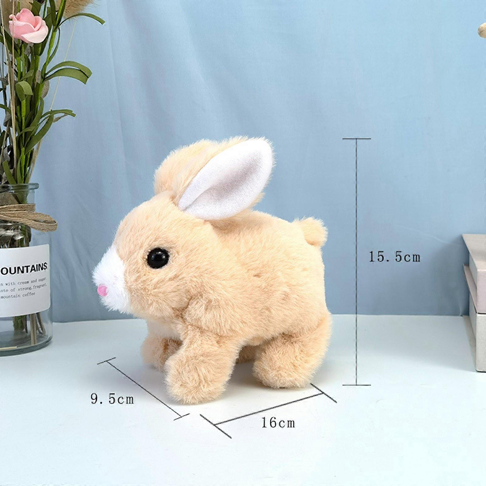 Robot Rabbit Electronic Rabbit Plush Pet Interactive Animal Toys ...