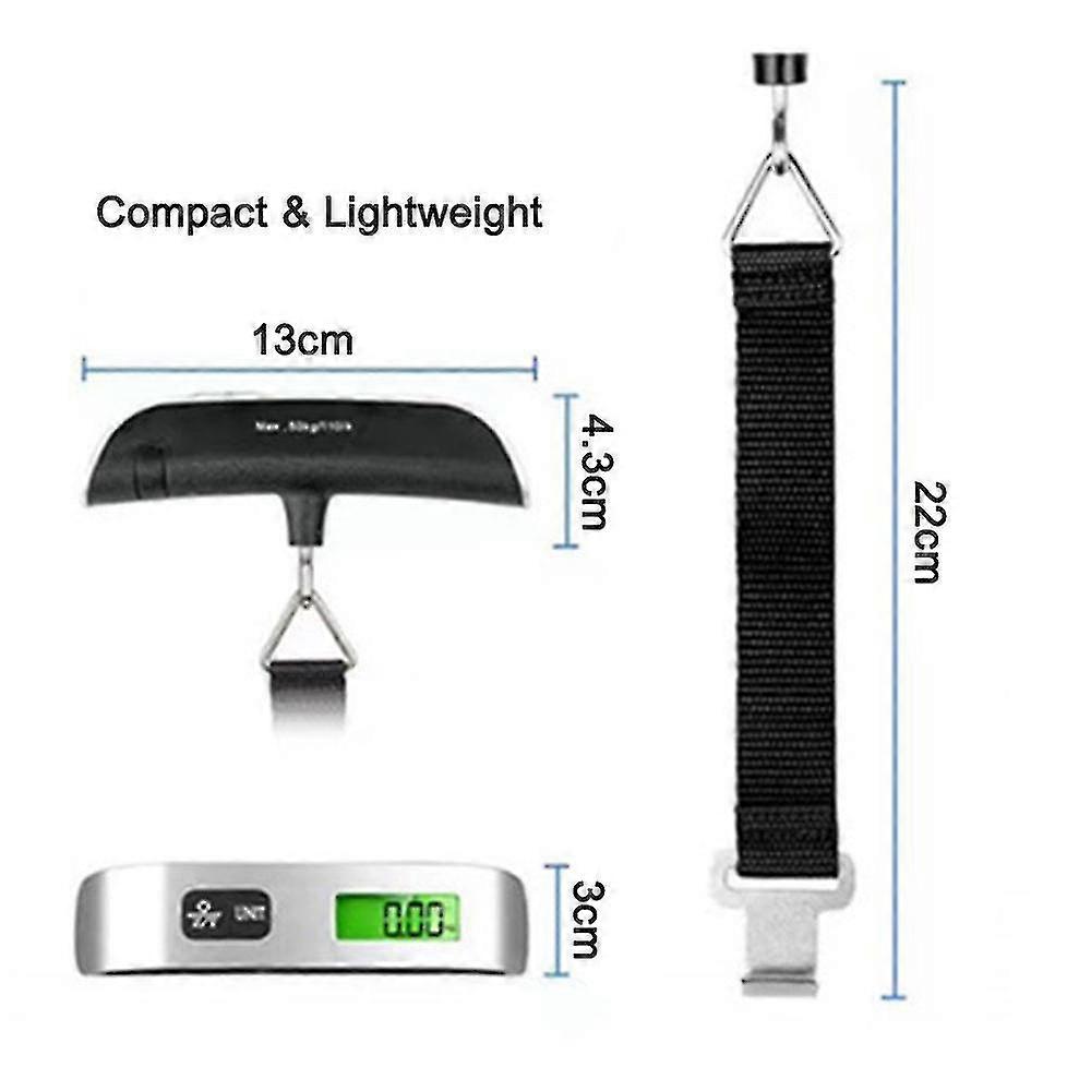 Luggage Scale, Portable Digital Hanging Baggage Scale For Travel ...