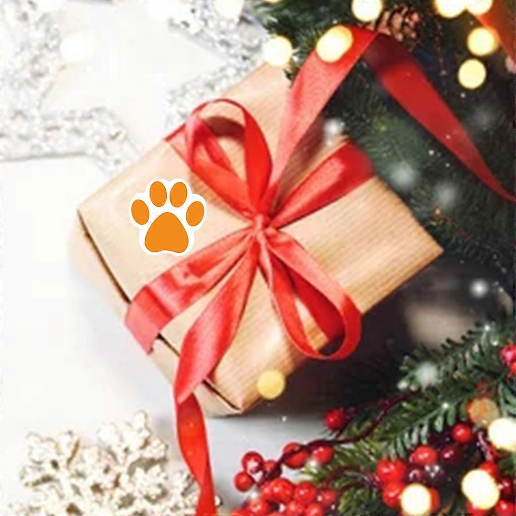 500pcs Paw Print Stickers Dog for Cat Bear Paw Labels Sticker for ...