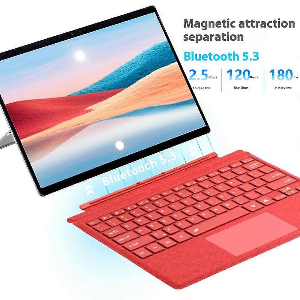 Microsoft Surface Pro 7+/7/6/5/4/3 Backlit Bluetooth Keyboard with ...