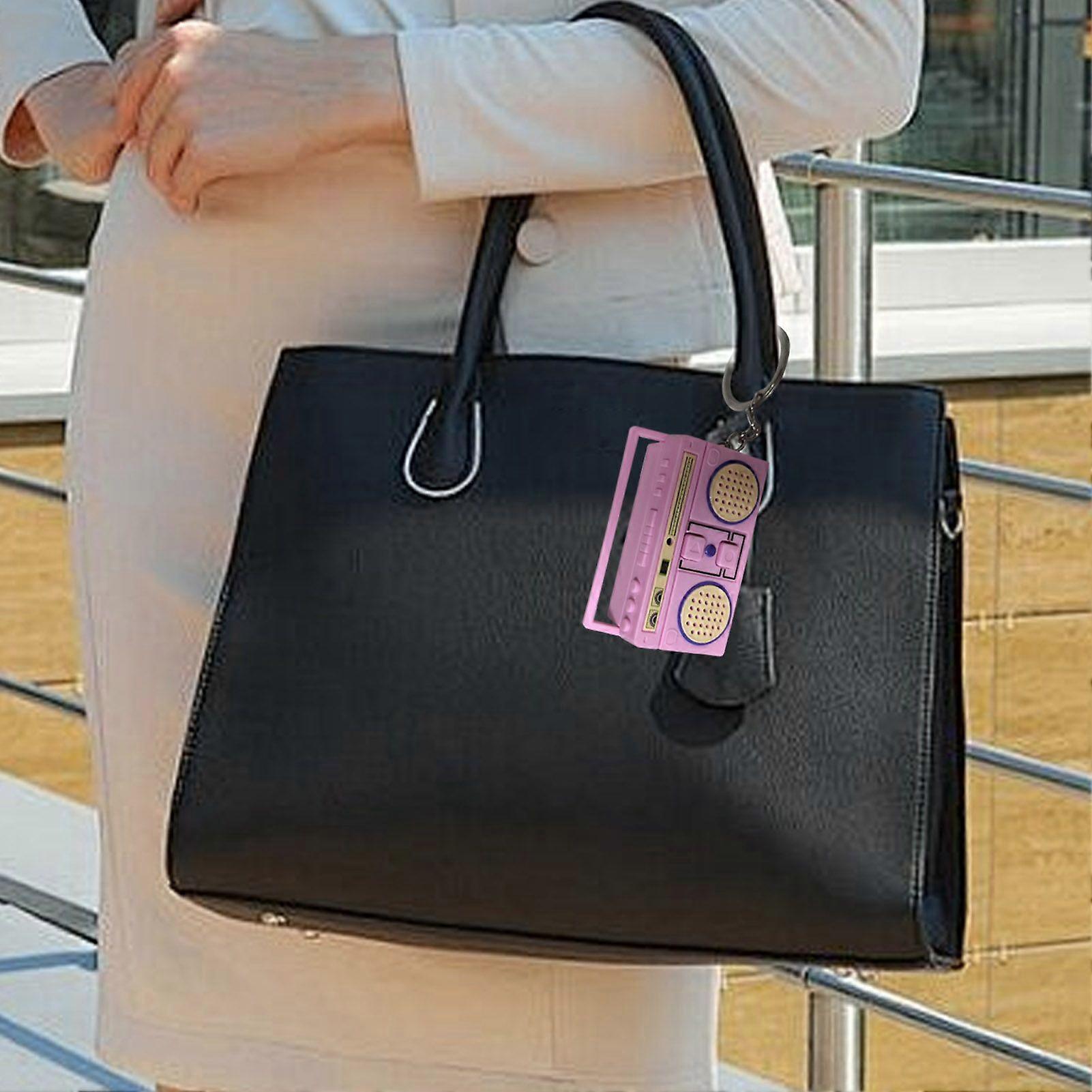 Mini Recorder Keychain Retro Tape Recorder Keychain Recordable Vintage ...