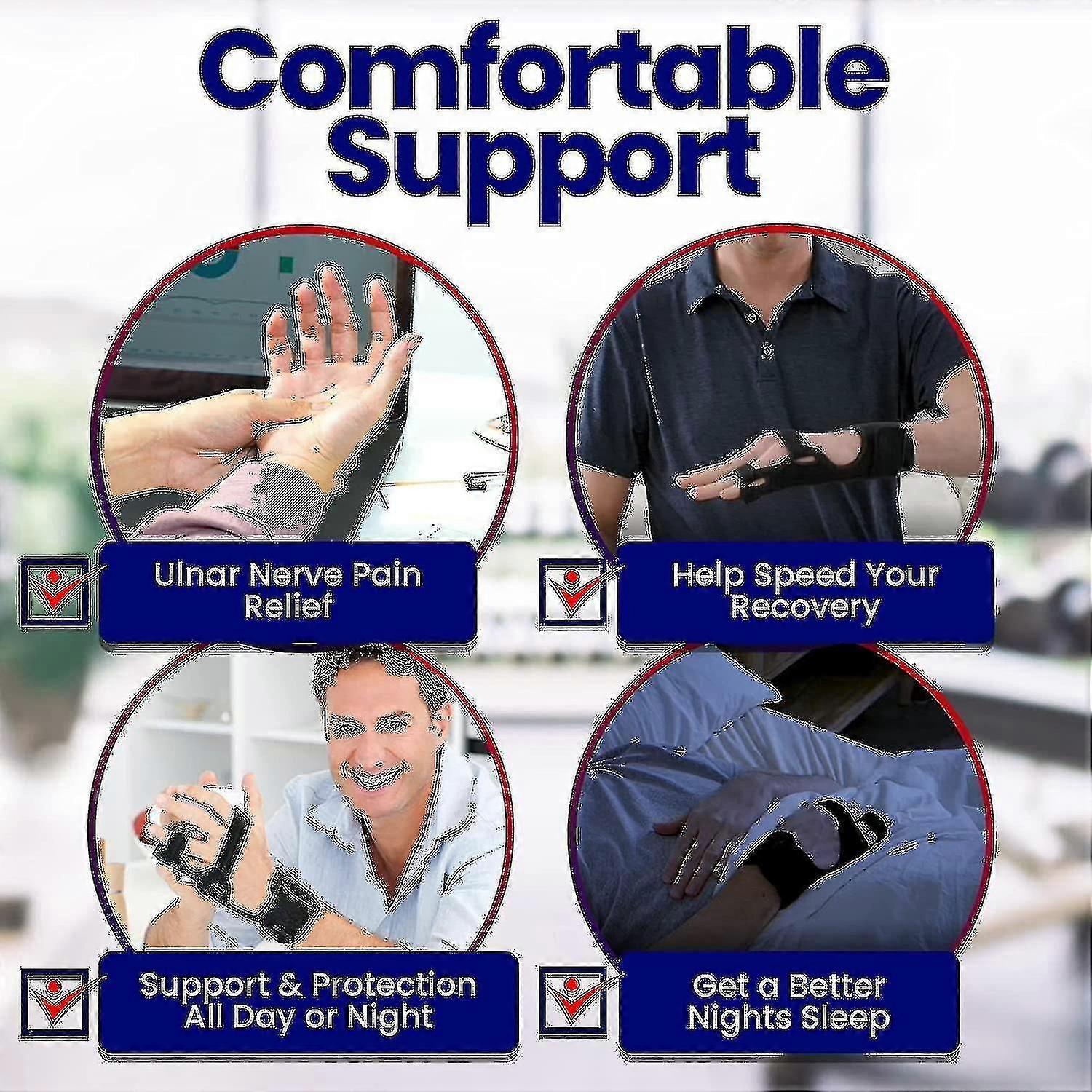 Metacarpal Left - Small/med Finger Splint Hand Brace Pinky Finger ...
