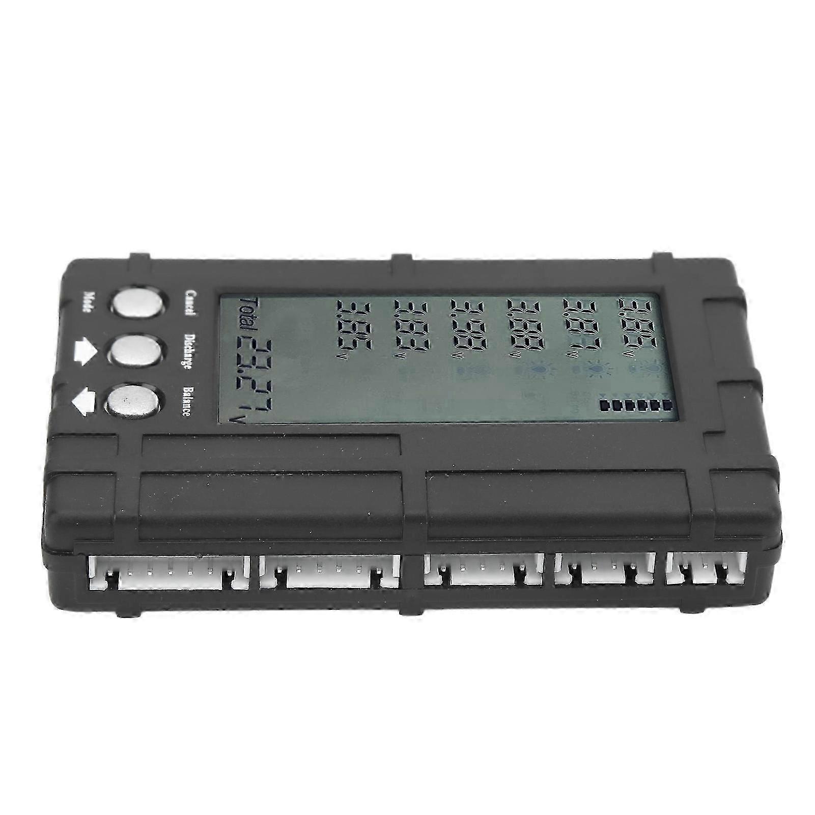 3 in 1 Battery Capacity Checker ncer Discharger Digital LCD Display ...