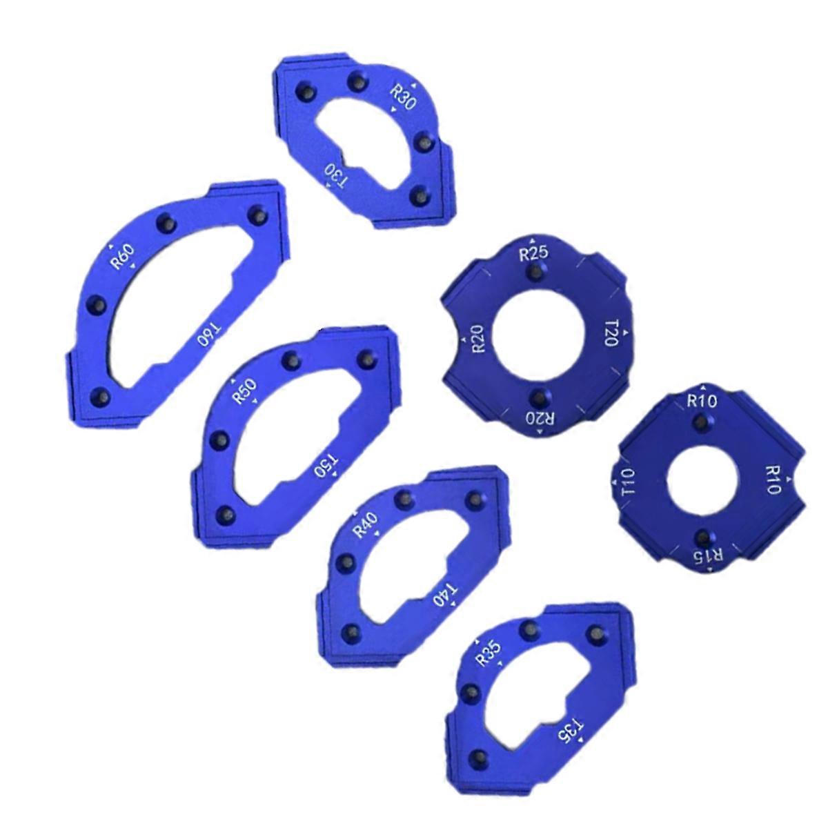 Inner/Outer Corner RT Gauge Electric Router Cutting Fillet Template ...