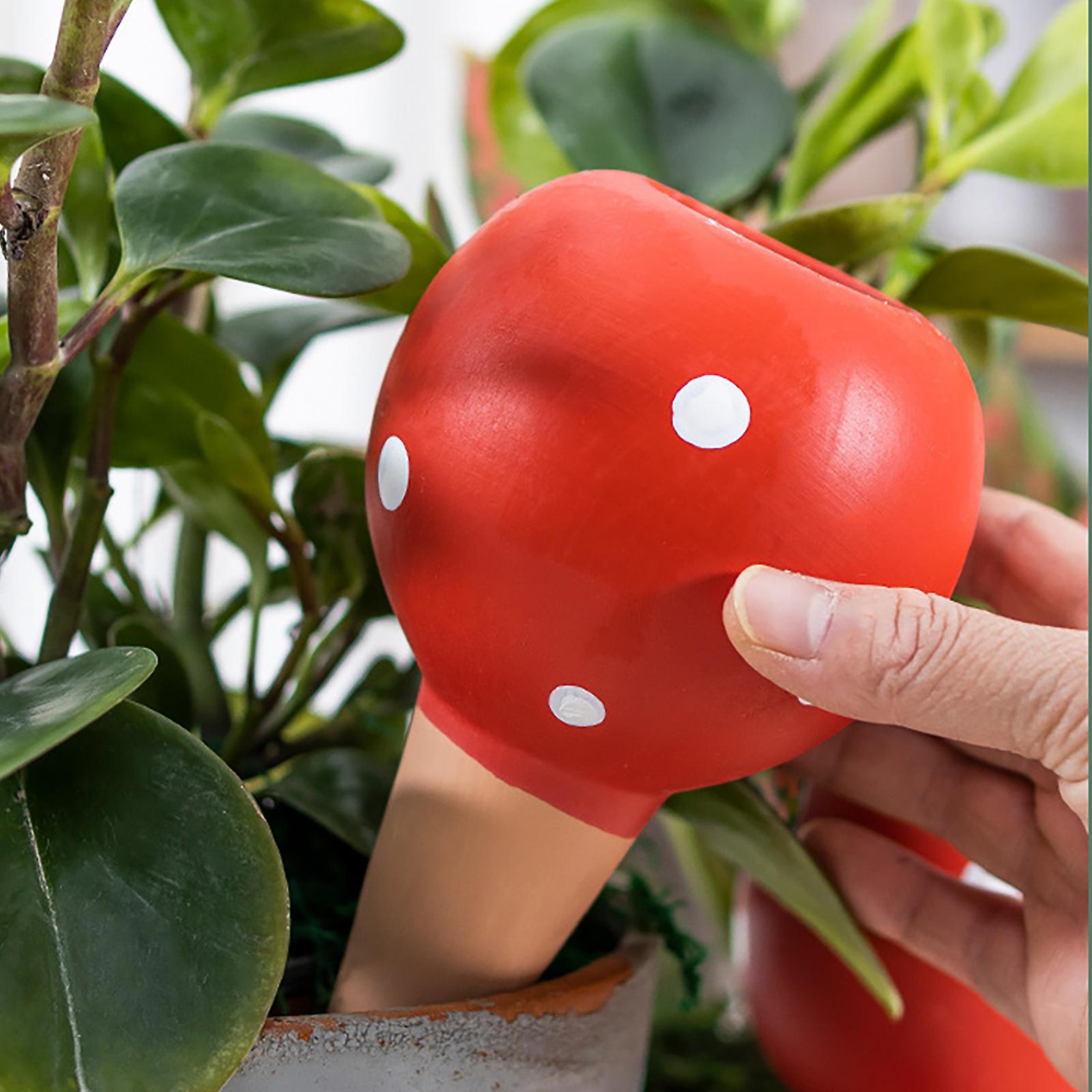 Self Watering Spike Plant Watering Balls Irrigation Clay Waterer Garden ...
