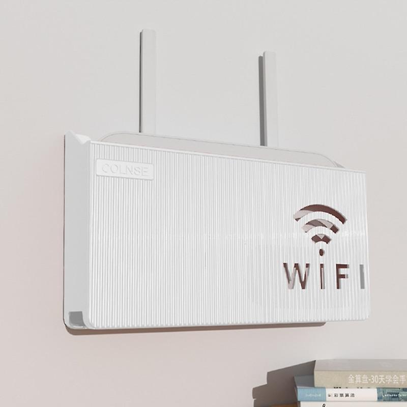 Multi-purpose Wall Mounted Organizer Storage Rack Wireless Wifi Router ...