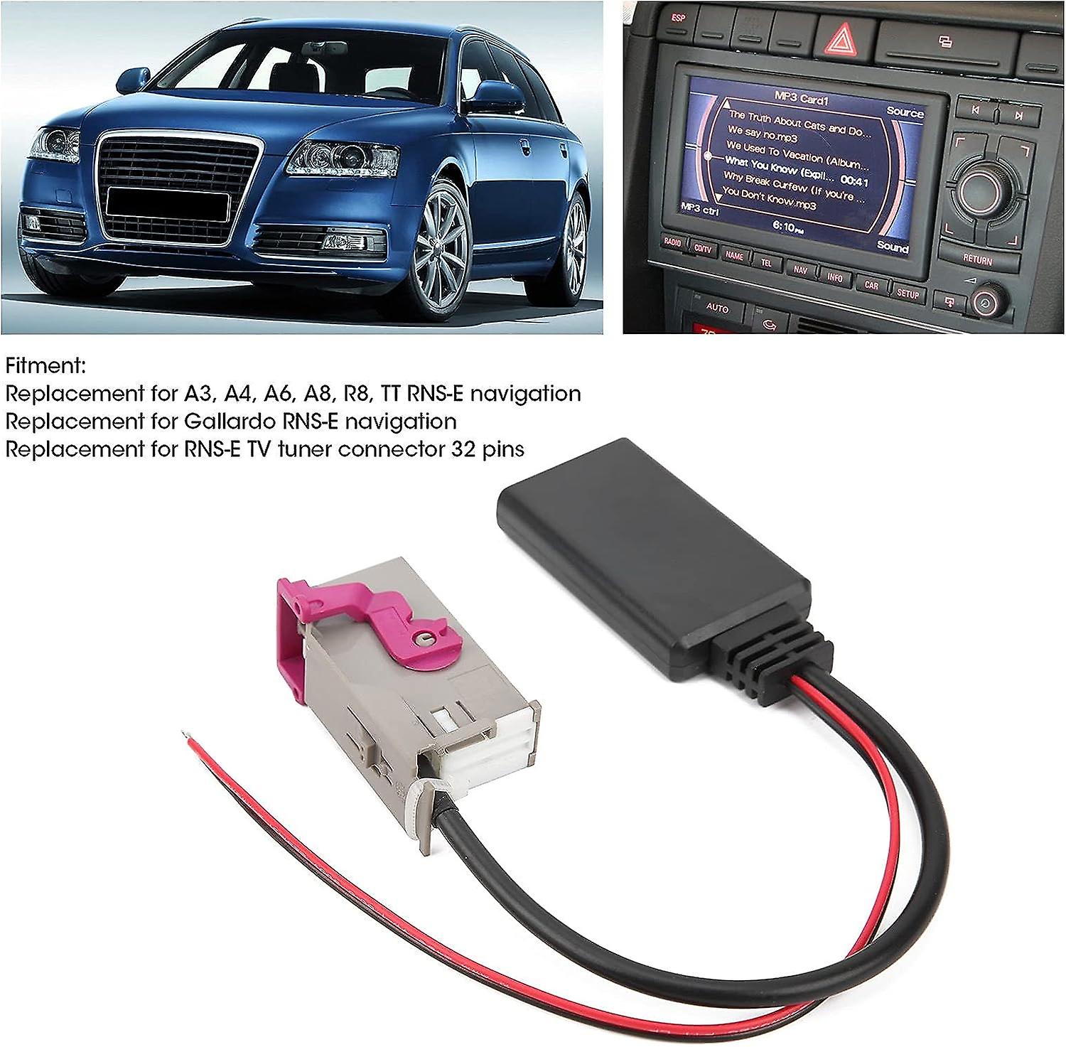 Car Bluetooth Module Aux In Cable Wireless Audio Adapter 32pin Aux In ...