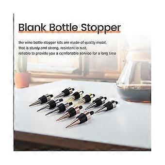 20pcs Bottle Stopper With Threaded Post Metal Wine Stopper Inserts Set ...