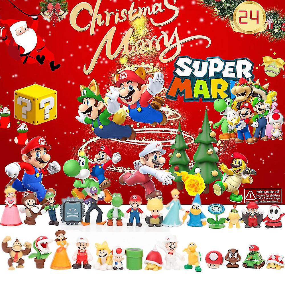 Christmas Party Advent Calendar Countdown Calendar Super Mario Game ...