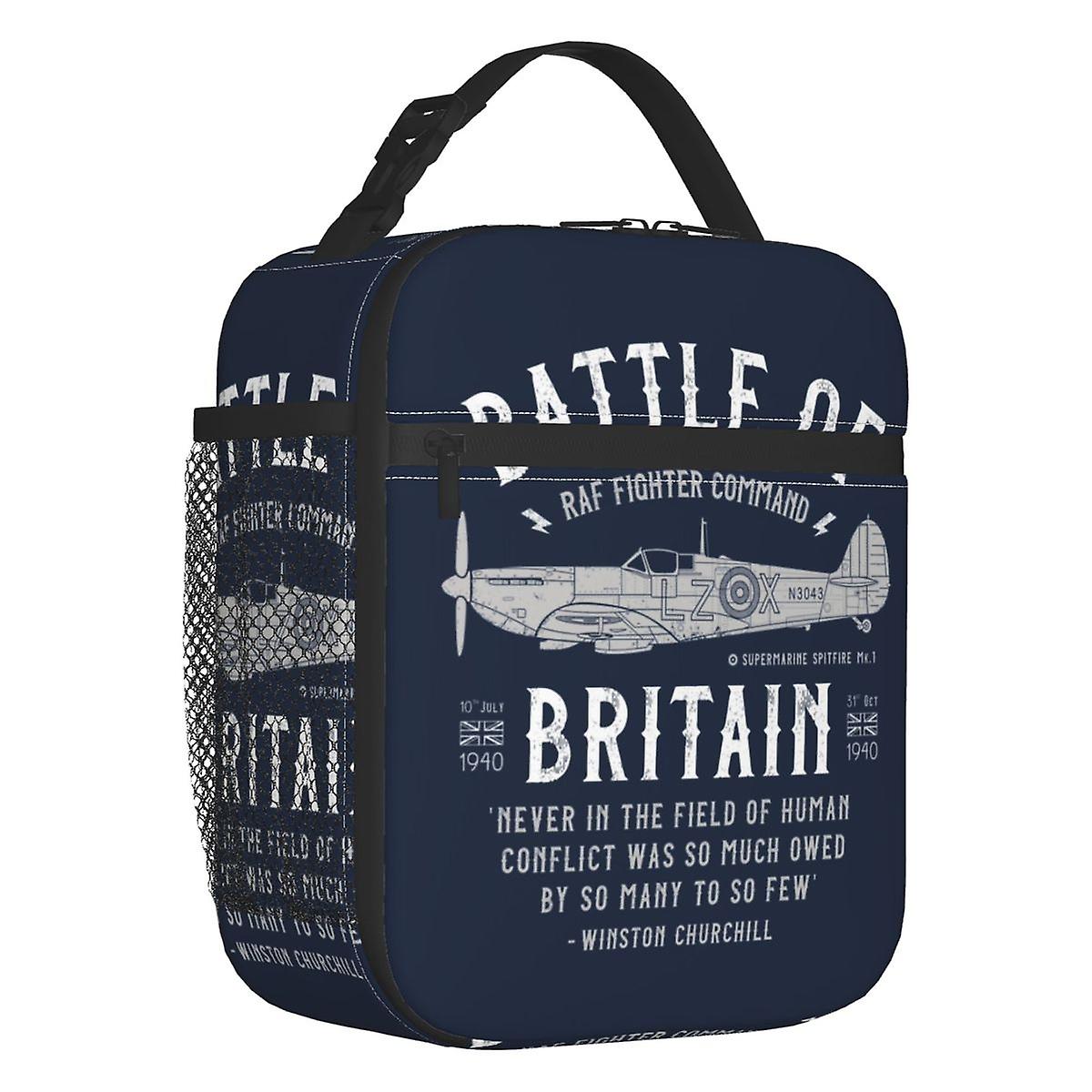 Supermarine Spitfire Insulated Lunch Bag Fighter Pilot Aircraft ...