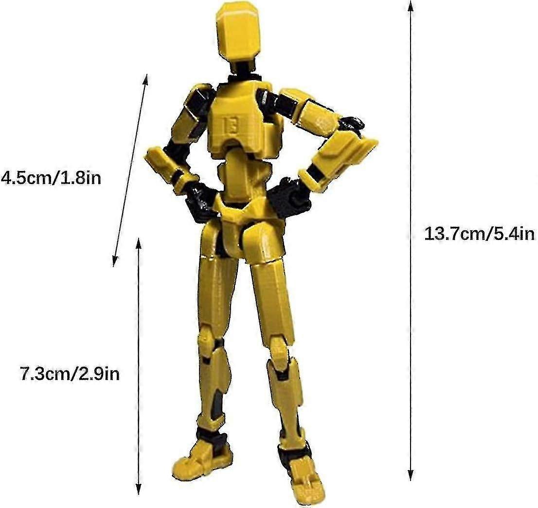 T13 Action Figure, Titan 13 Action Figure With 4 Types Of Weapons And 3 ...