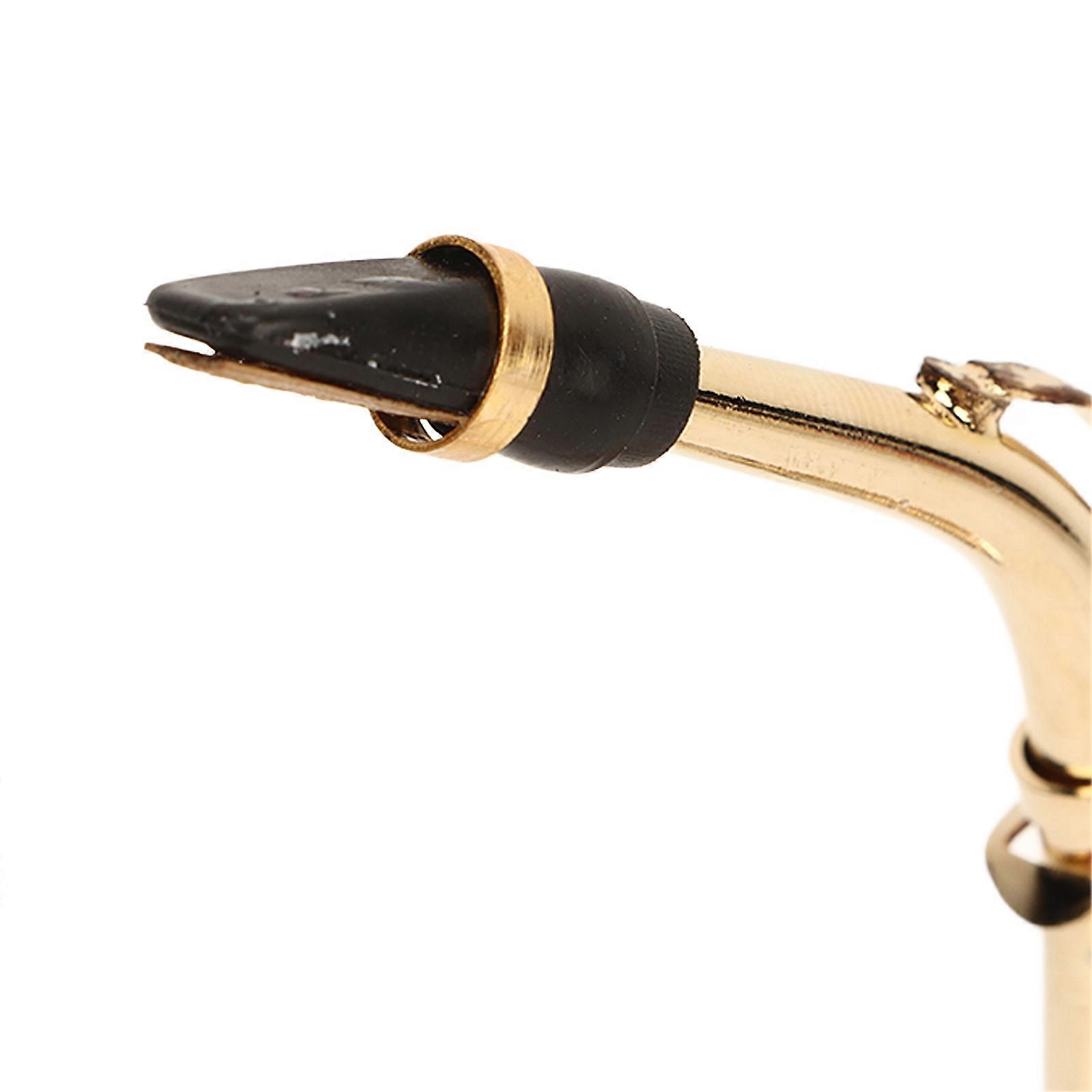 Miniature Alto Saxophone Replica With Stand And Case Mini Sax Musical ...