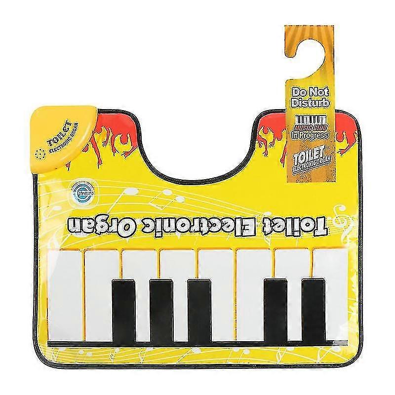 Potty Piano Sounding Rug Bathroom Fun Toe Tapping Musical Keyboard ...