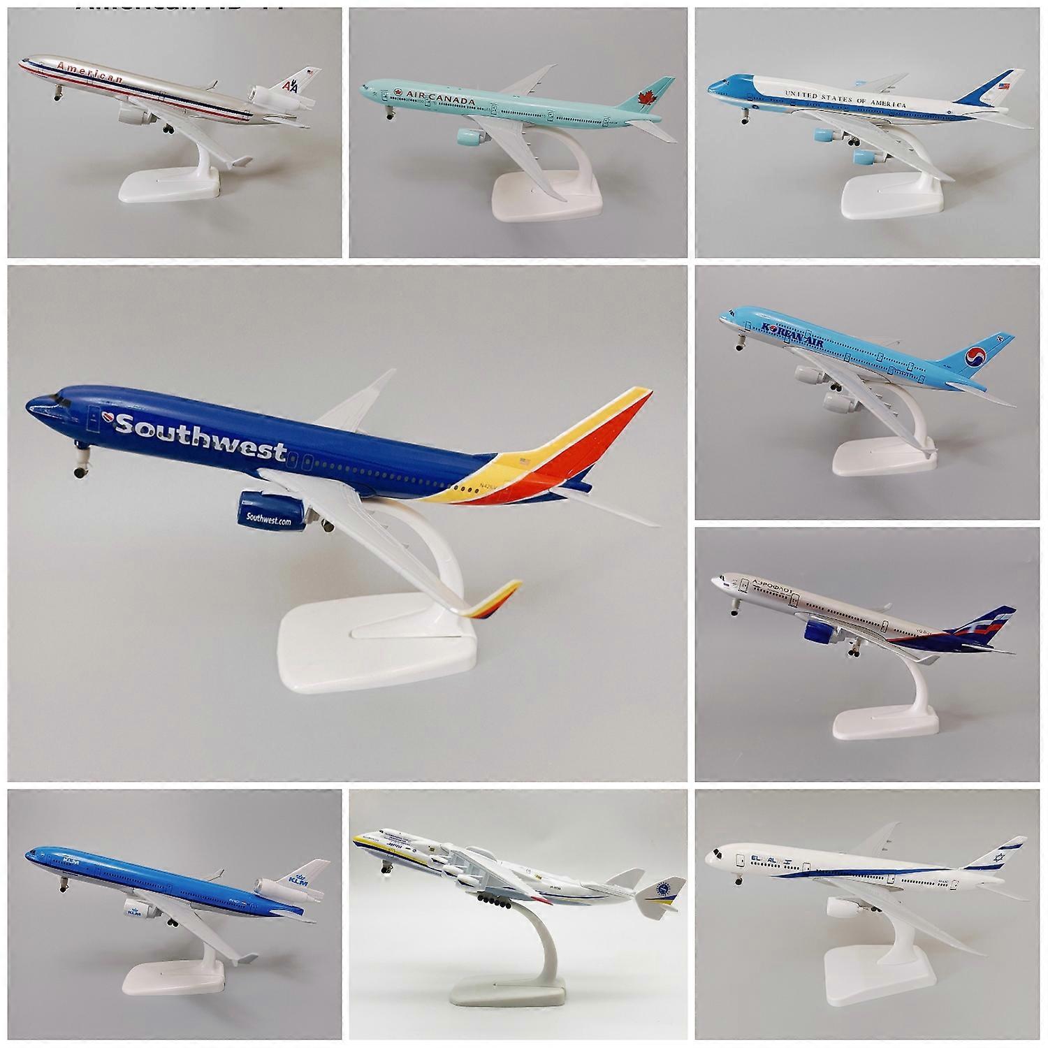 20cm Alloy Metal Air USA Southwest Airlines Boeing 737 B737 Airways ...