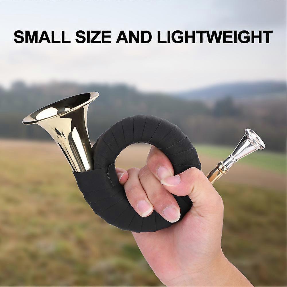 Mini Brass Hunting Horn Set - Perfect for Music Lovers and Learners ...