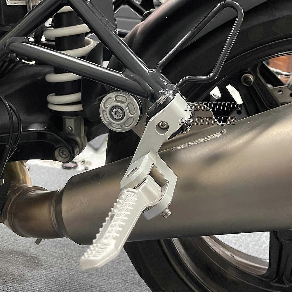 New RNINET Foot peg Motorcycle Passenger Footpeg Lowering Kit Silver ...