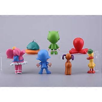 7 Pcs Pocoyo Toys - Action Figure Doll Toy - Nina, Elly, Pato, Fred ...