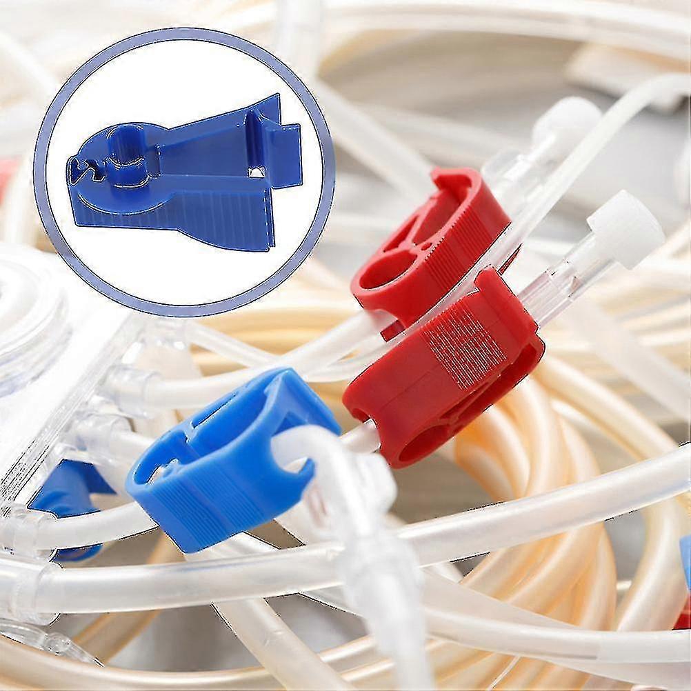 10 Pcs Universal Tools Peritoneal Clip Dialysis Tubing Clips Dialysis ...