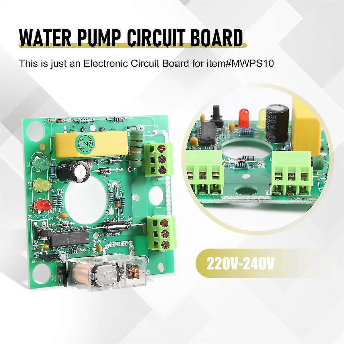 Water Pump Automatic Perssure Control Electronic Switch Circuit Board ...
