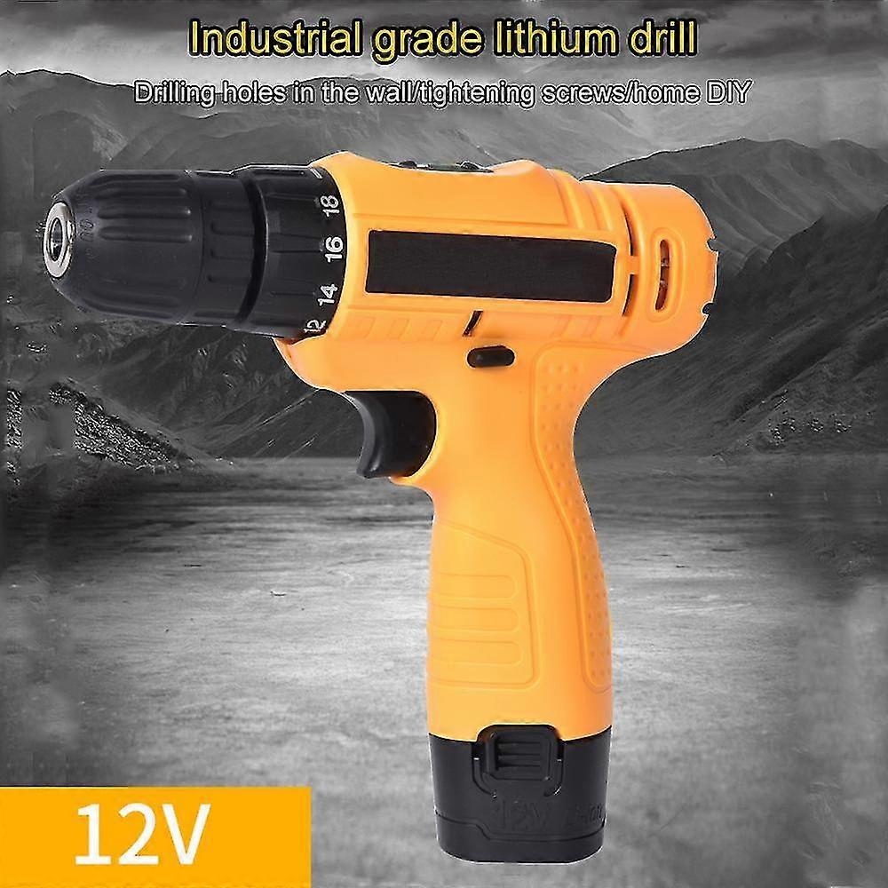 Electric cordless drill 12v mini electric drill multi-function ...