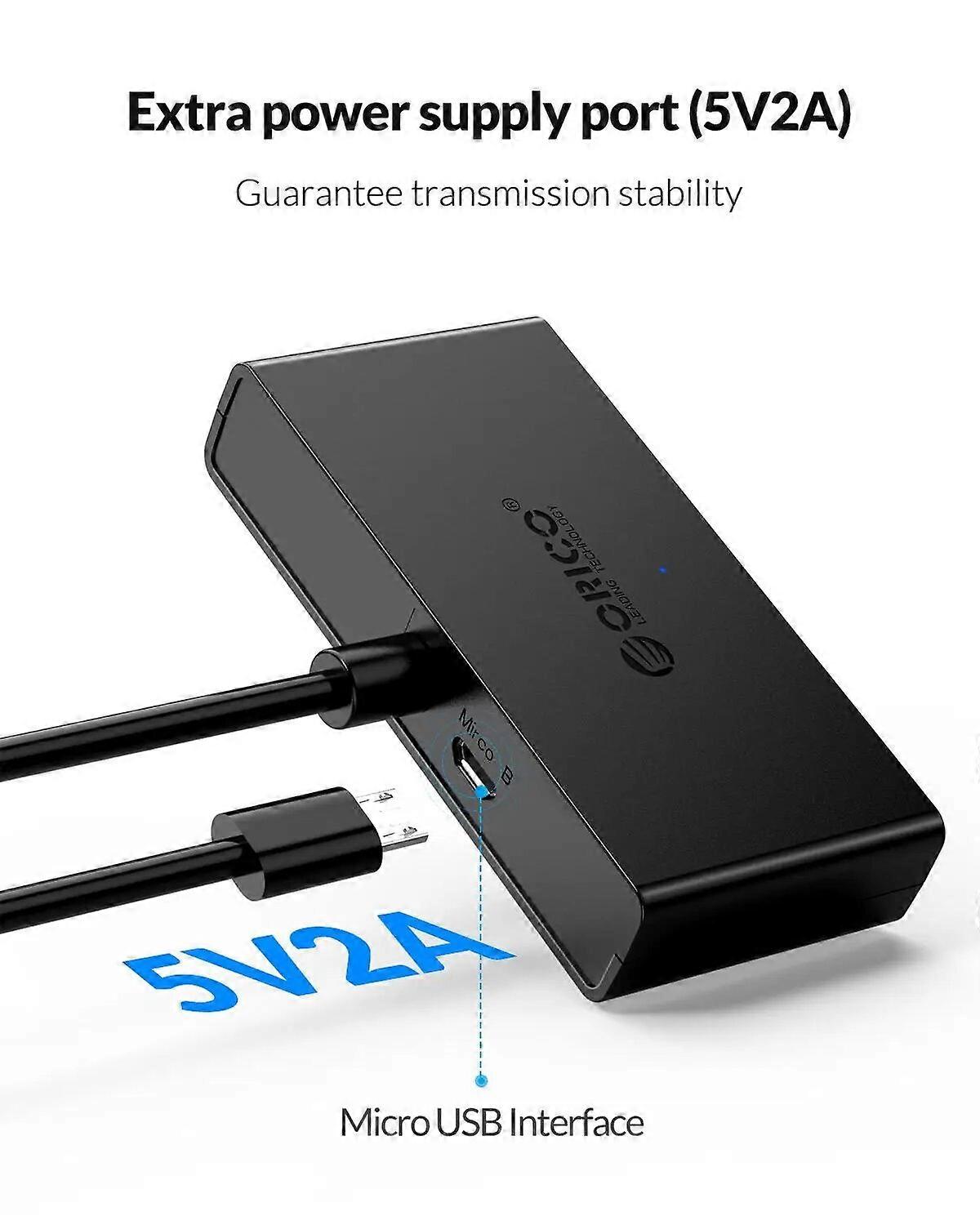ORICO Hub USB Multi USB 3.0 Hub USB Splitter High Speed 4 Port All in ...