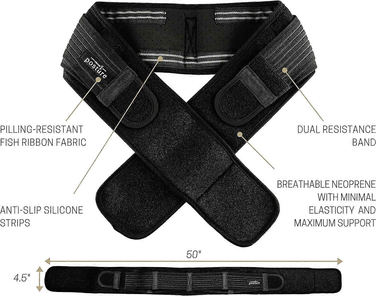Posture Sacroiliac Hip Belt For Women And Men That Alleviates Sciatic ...