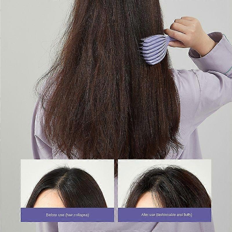 Multi Functional Comb with Hollowed Out and Fluffy Hair Massage The ...